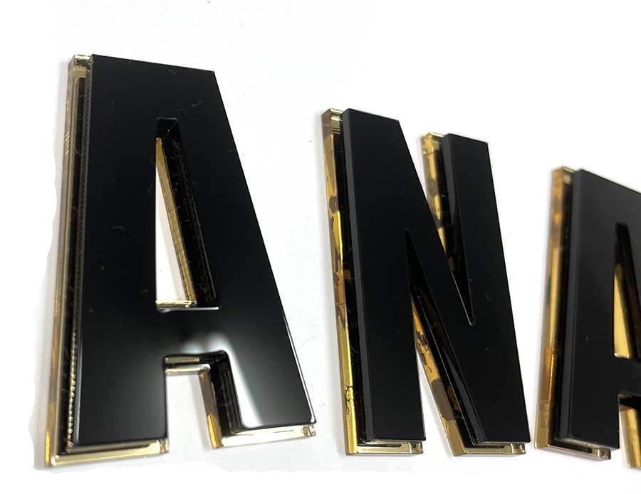 Litera 3D, Litery, Napisy, NAPIS ,PLEXI - GRAVERIC - grawerowanie laserowe